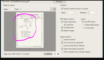 Solved: AutoCAD 2018 - What is causing this PDF behavior when inserted ...