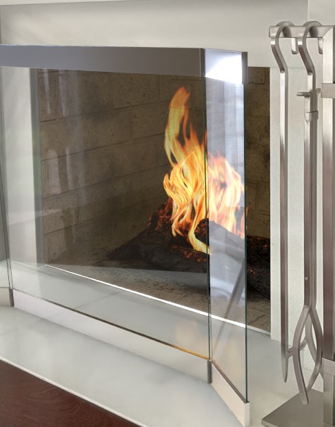 How to Realistically Render a fireplace with Arnold? - Autodesk Community