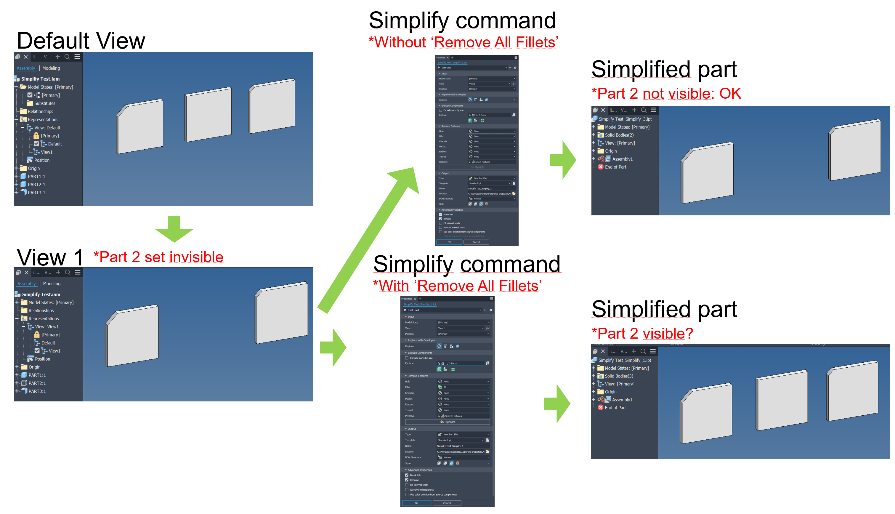 Simplify Command Issue - All items get included when using Remove Feature - Autodesk Community