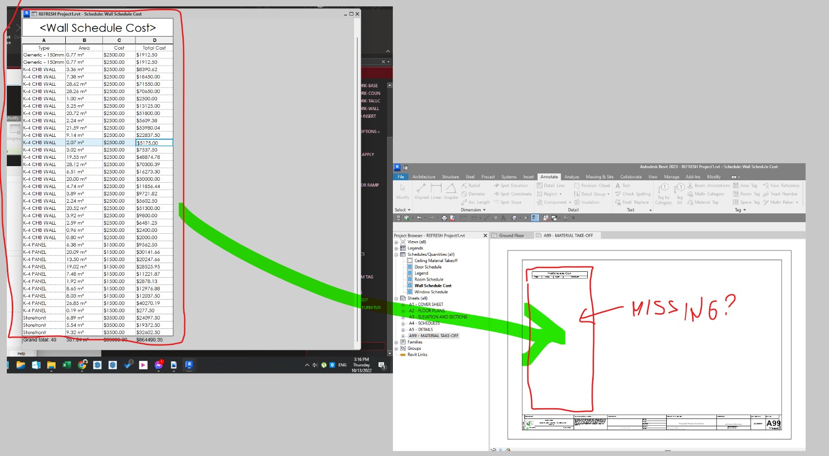 Solved: Revit Schedule : Only "Headers and Titles" area visible on sheet. - Autodesk Community