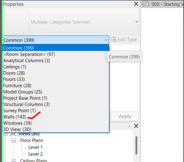 Solved: Walls count incorrect. - Autodesk Community