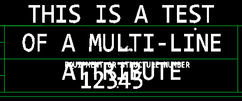 AutoCAD - Title Block - Text with attribute (Sizing/Justifying/other ...