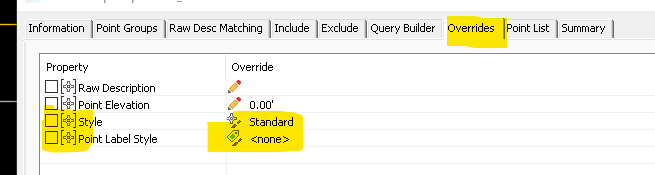 Solved: Why does point style not change when using "properties" but ...
