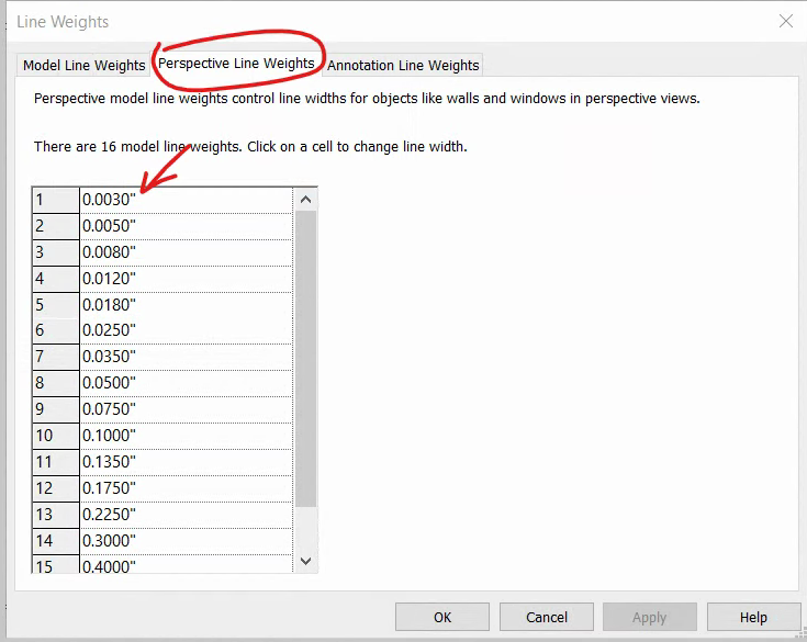 Solved: Access Perspective Line Weights from the API - Autodesk Community
