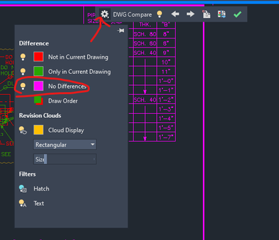 AutoCAD 2022 - Compare command turns overlay purple - Autodesk Community