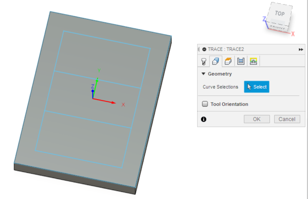 Solved: Trace geometry selection should have an option to disable chaining - Autodesk Community