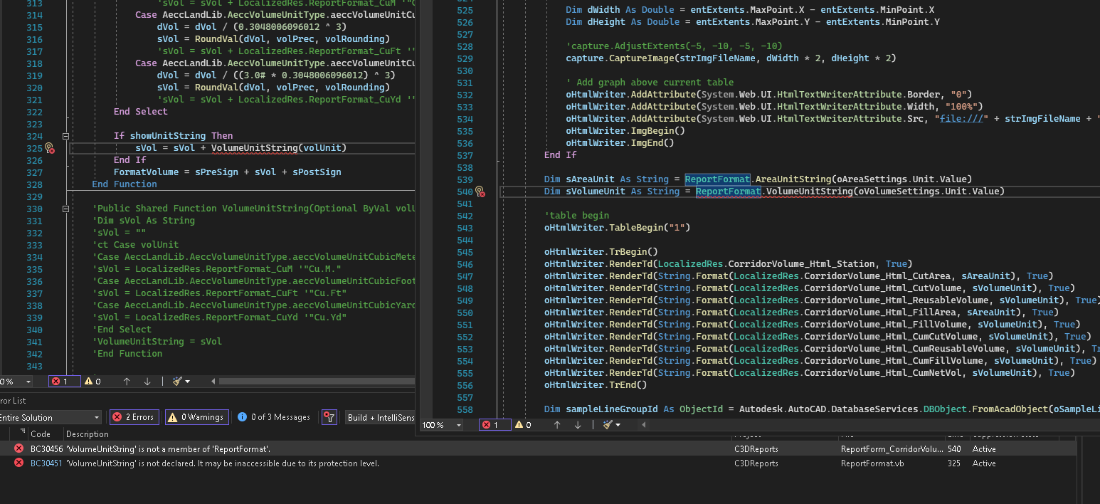 Solved: .NET Visual Studio Errors. Missing references? - Autodesk Community