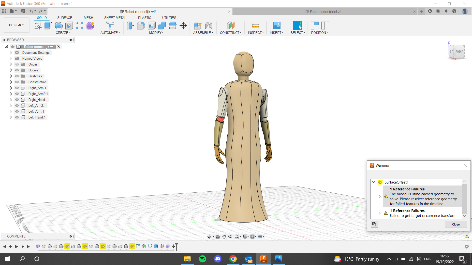 Solved: Fusion 360 Educational - When I render one of my parts becomes ...