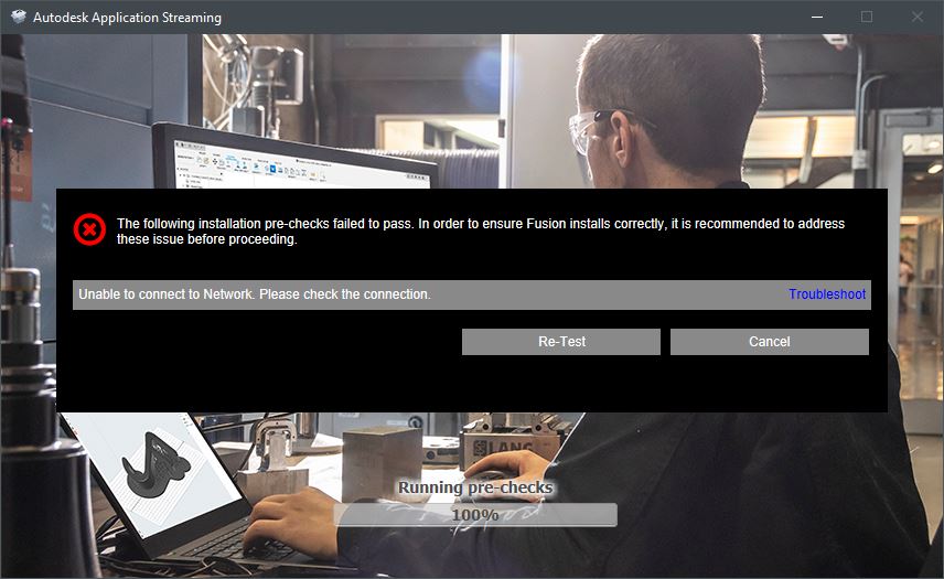 Solved: Fusion 360 Client Downloader network error - Autodesk Community