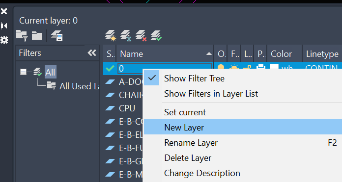 AutoCAD - Cant create new layer - Autodesk Community