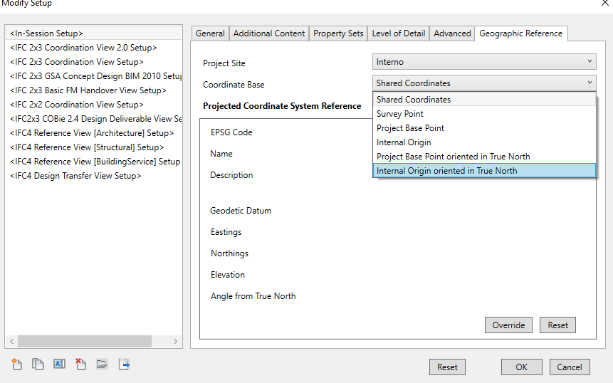 How to export to IFC in rotation "TRUE NORTH" ? - Autodesk Community