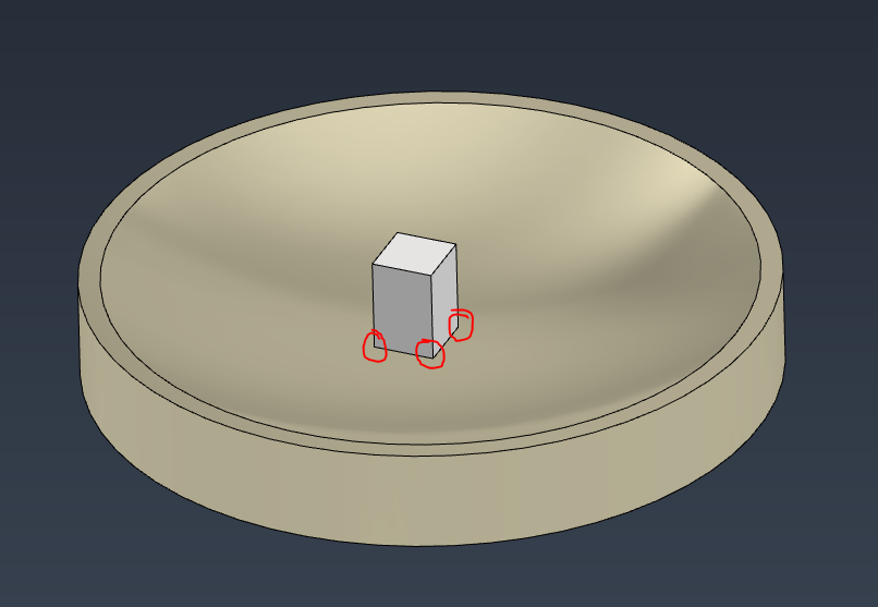 Solved: Constrain point/vertex to concave surface - Autodesk Community