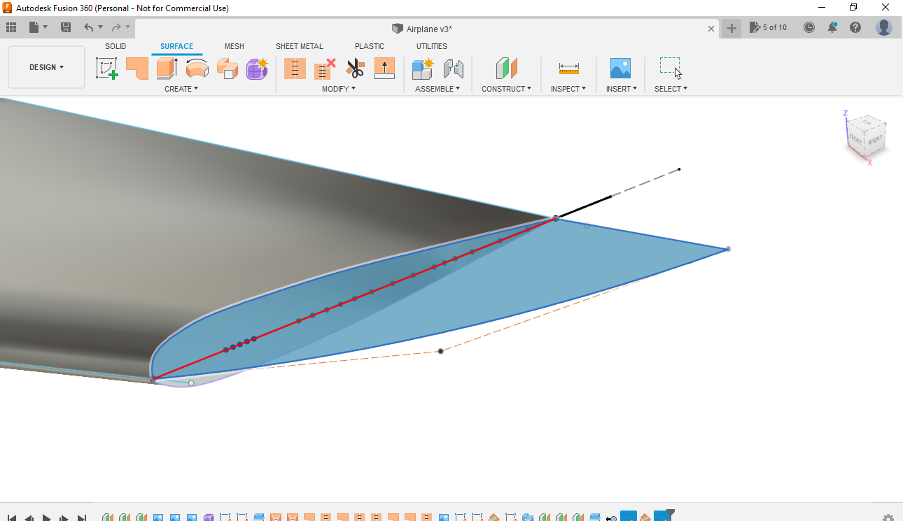 Warning: The loft would flow in an invalid direction. - Autodesk Community