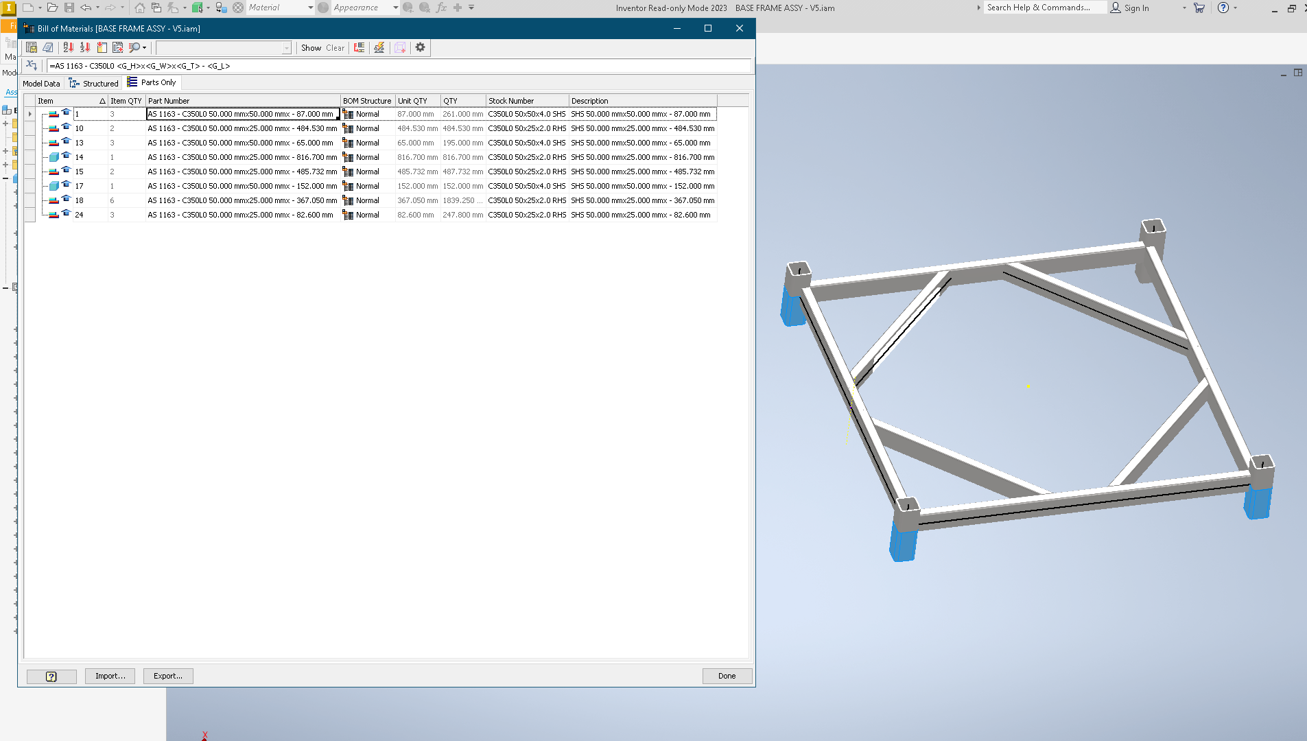 Solved: Inventor BOM parts merged - Autodesk Community