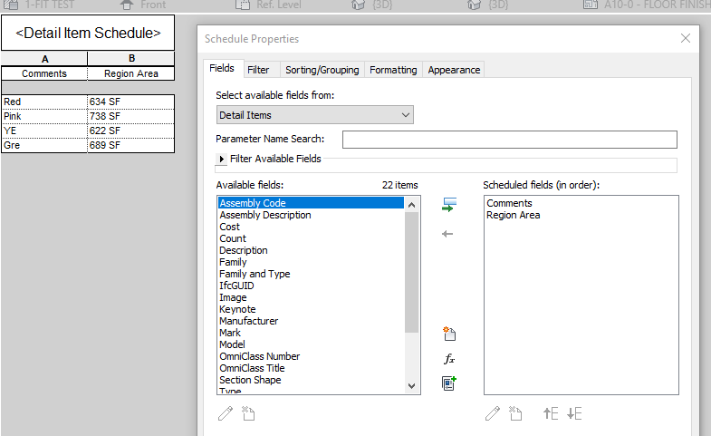 Solved: Schedule Filled Region Area with Dynamo - Autodesk Community