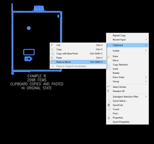 AutoCAD Paste As Block - One And Done - Autodesk Community