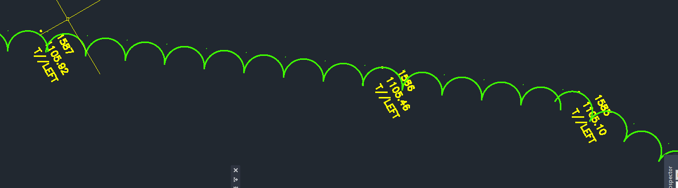 Solved: Dots appear in linetype when adding a Y offset - Autodesk Community