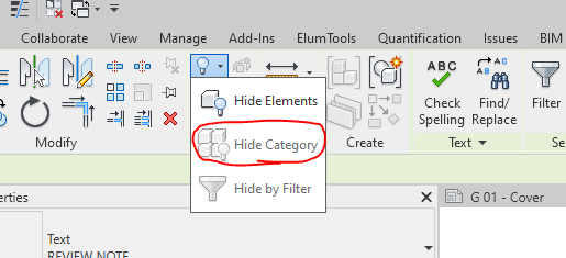 Turn on/off annotation text in views / add on/off parameter to text note - Autodesk Community
