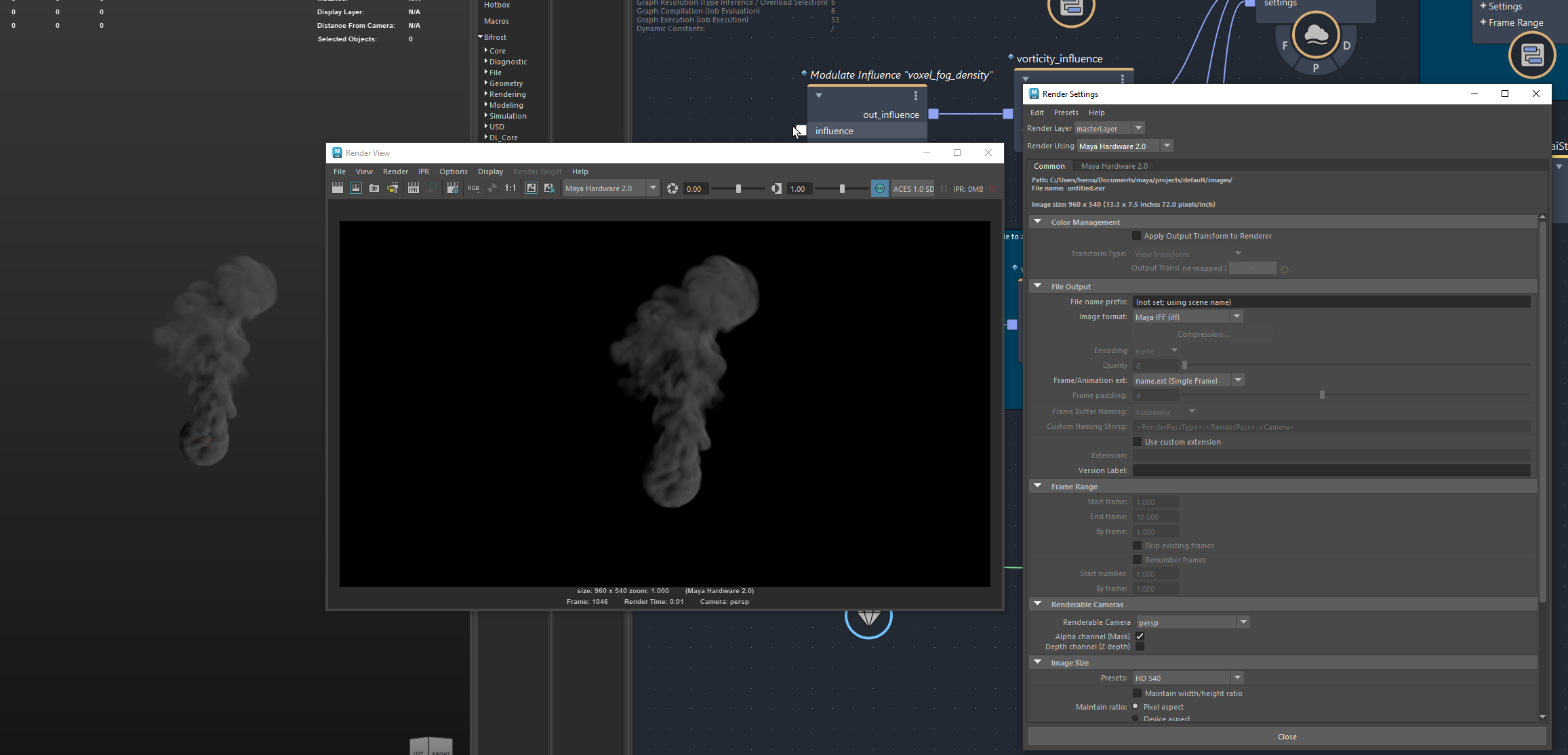 Solved: Aero smoke + Maya Hardware 2 renderer - Autodesk Community