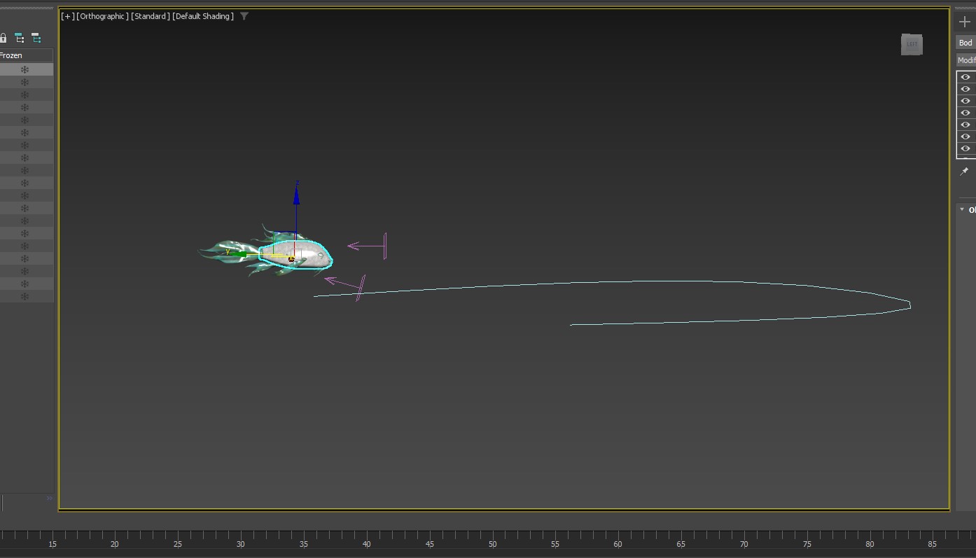 Cloth breaking away from object when applying pathdeform - Autodesk Community