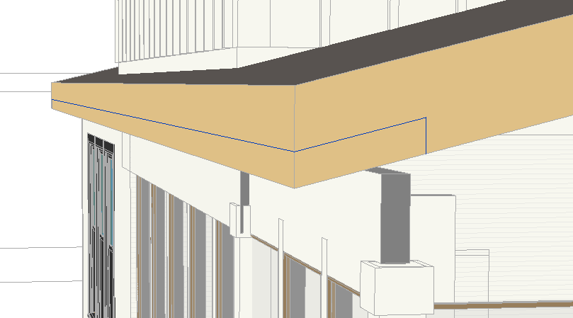 How to show a notched rafter overhang? - Autodesk Community