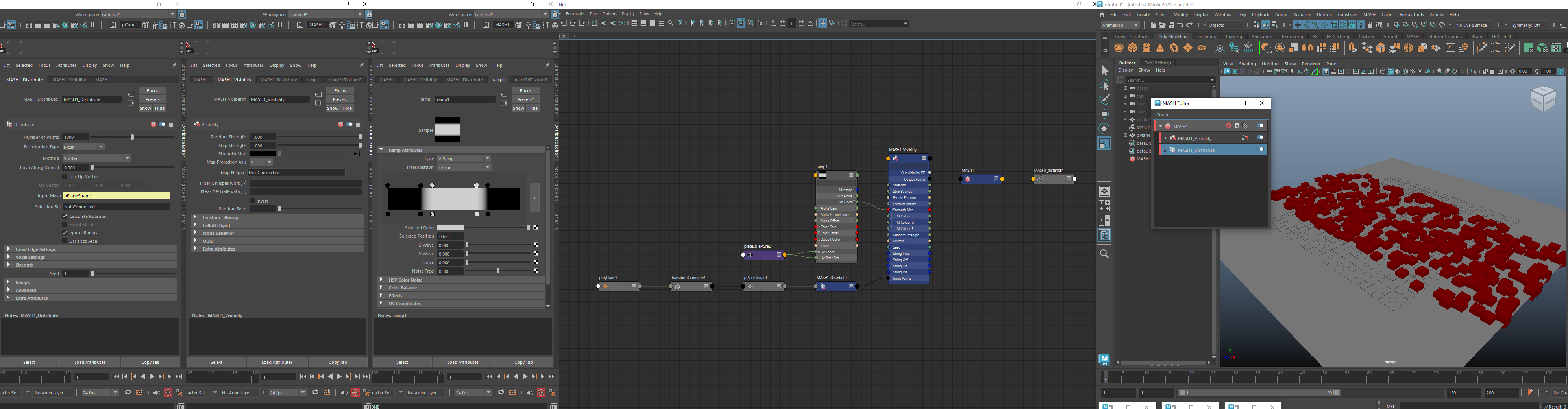 mash strength map not working - Autodesk Community