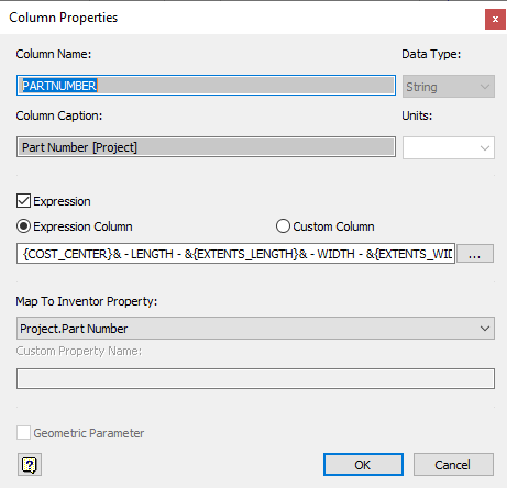 Solved: Content Center Library Sheet Metal Part - Need Flat Pattern Extents as Parameters ...