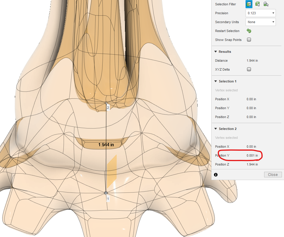 Solved: Align group of faces to origin when working with forms - Autodesk Community