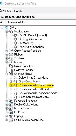 Solved: Add command to Right Click Surface Menu - Autodesk Community
