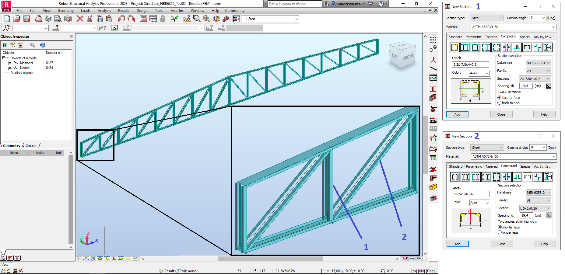 Compound Beam from Robot to Advance Steel - Autodesk Community