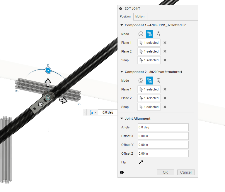 Solved: issues with complex joint linking - sliders with pivot arm - Autodesk Community