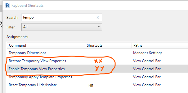 Solved: changing template view with keyboard shortcut - Autodesk Community