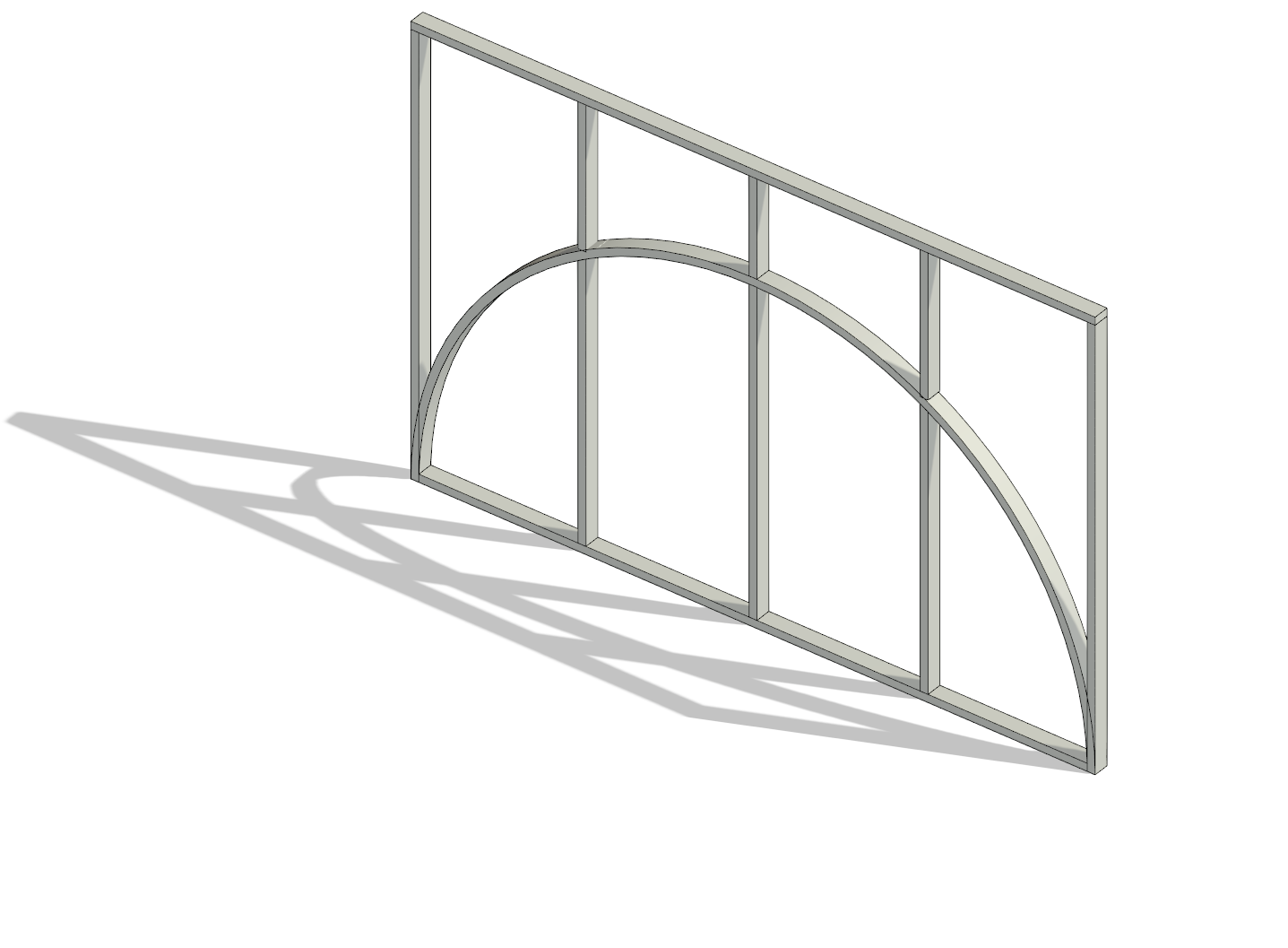 Solved: Arched horizontal Mullions - Autodesk Community