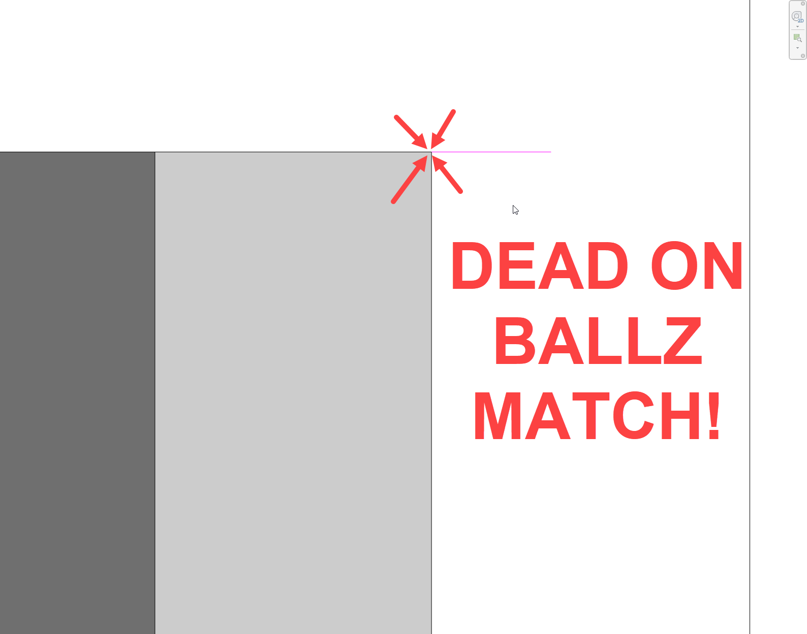 Solved: Section view detail Line not snapping exactly to intersection ...