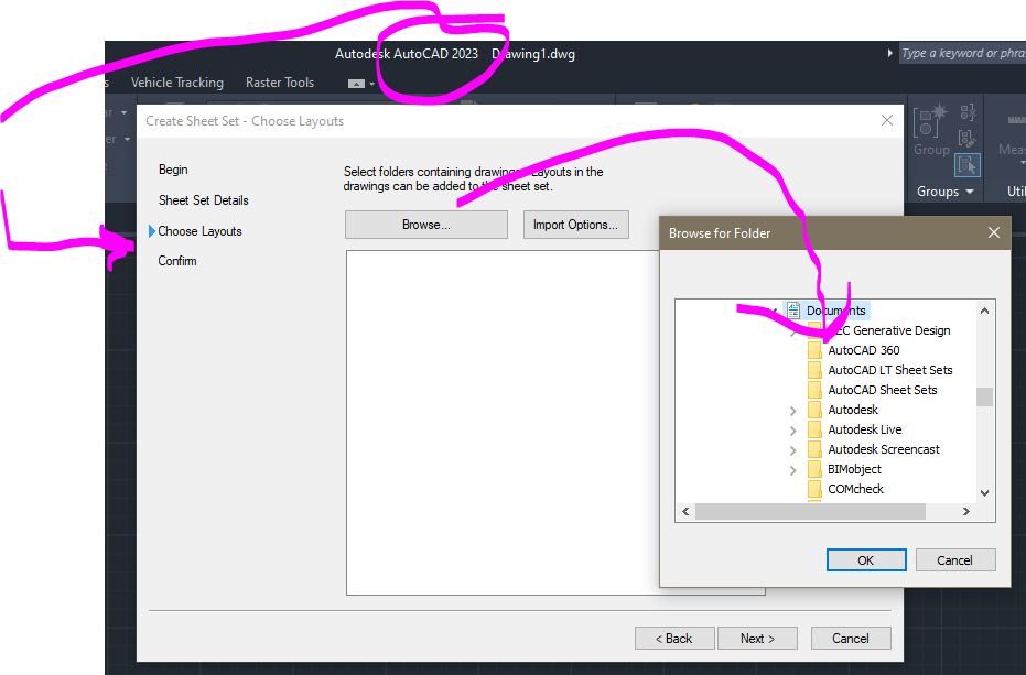 AutoCAD 2023 crashes when trying to create a sheet set. - Autodesk Community
