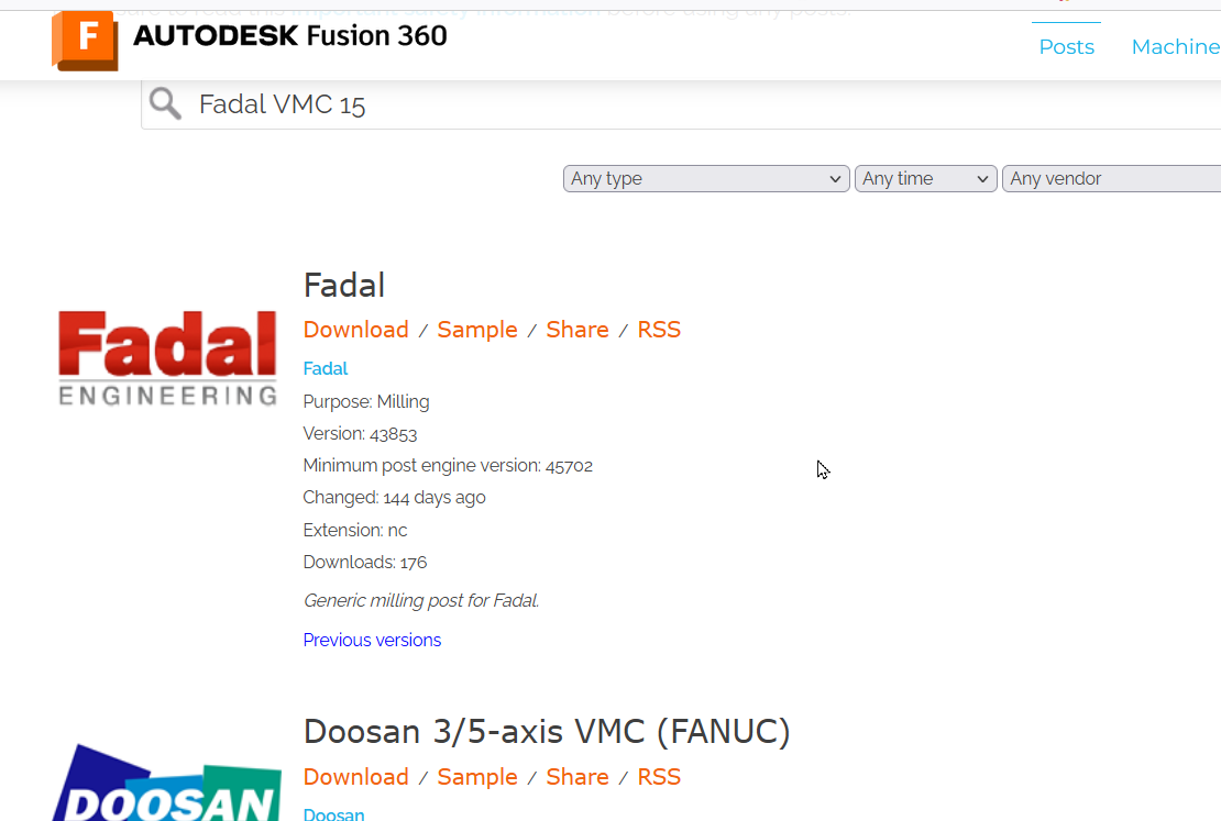 FADAL VMC 15 - Autodesk Community