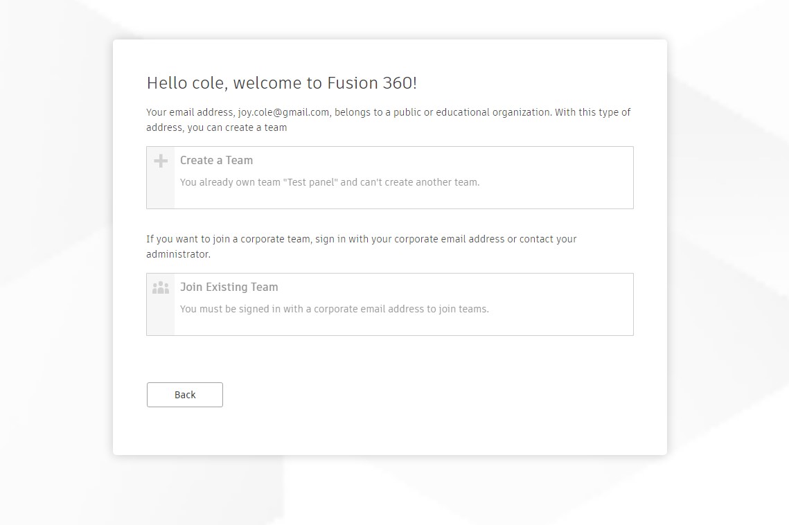 fusion dead ends with login - Autodesk Community