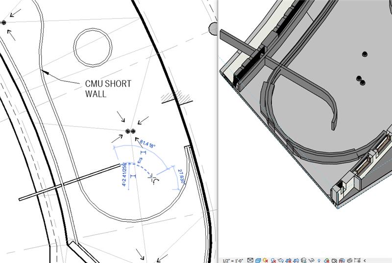 Solved: Curved walls do not show in plan... - Autodesk Community