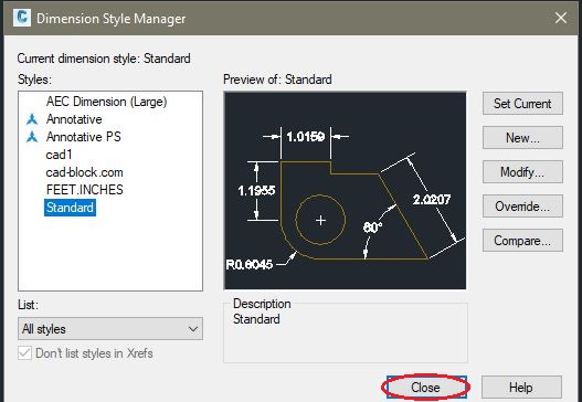 AutoCAD - Converting drawing units or dimension display to feet show ...