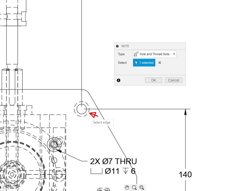 Can't create hole callout from derived component. - Autodesk Community