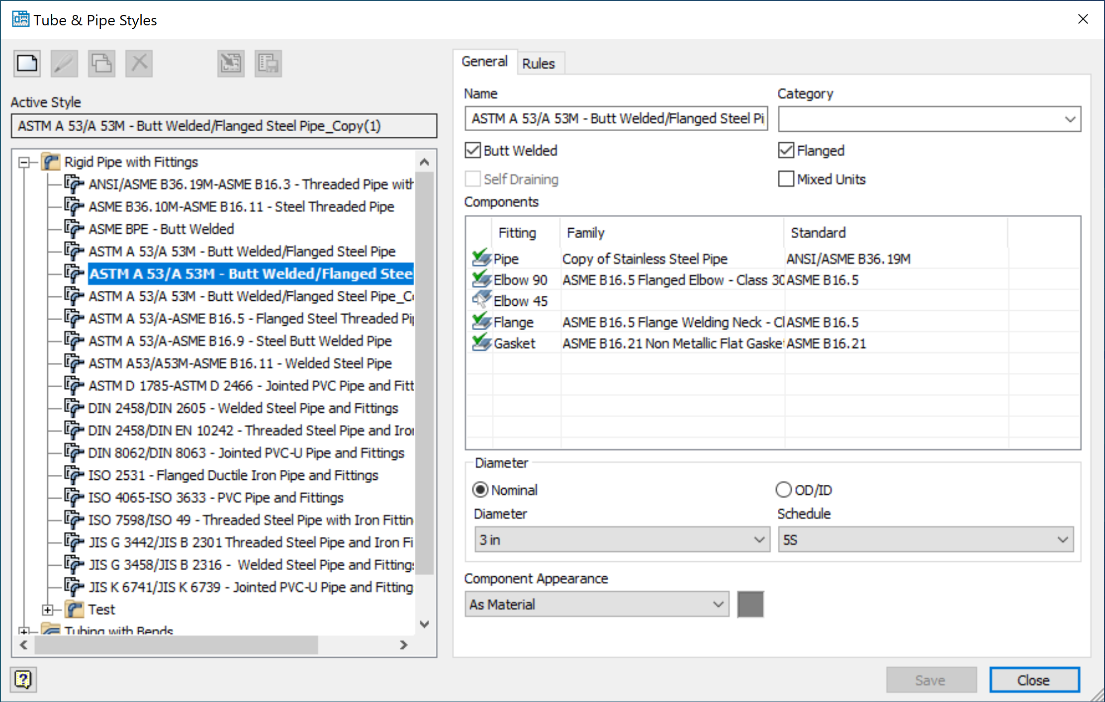 Solved: T&P insert flange and gasket together as coupling - Autodesk Community