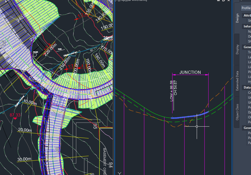 Intersection Wizard making a T instead of 4-Way I want - Autodesk Community