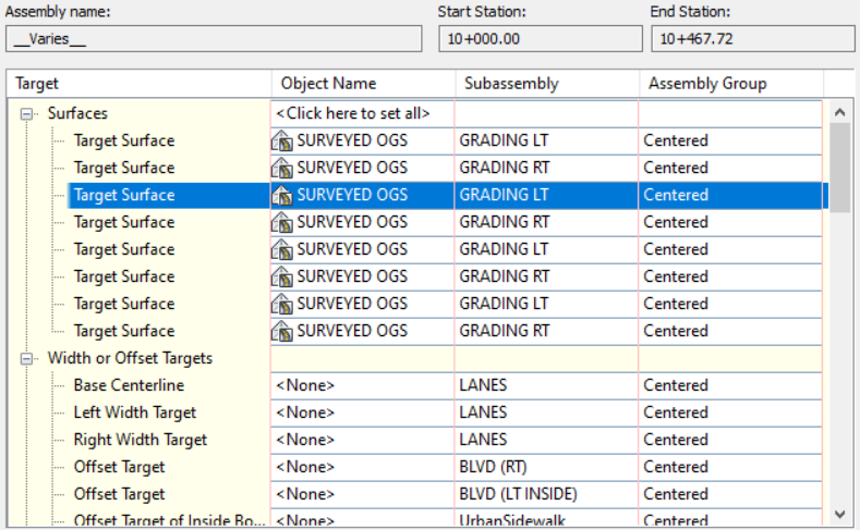 Solved: Corridor created using a slope to surface subassembly goes beyond the surface - Autodesk ...