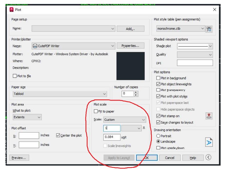 AutoCAD LT 2023 - Custom Plot Scale - Autodesk Community