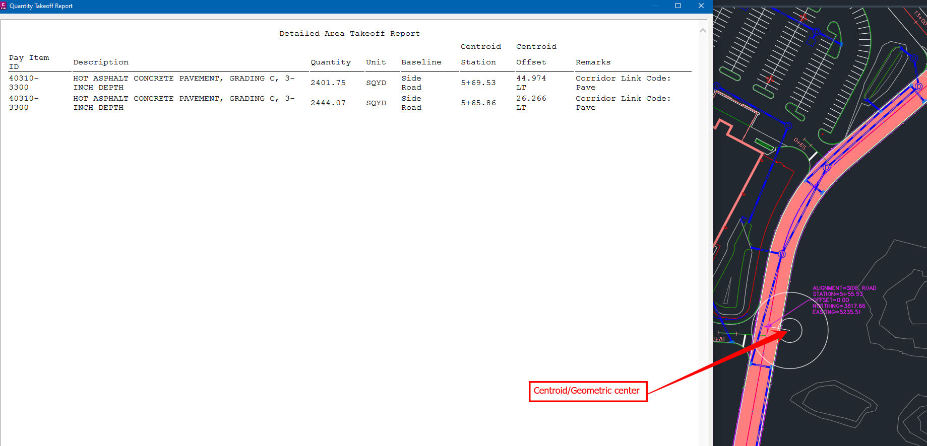 [Help] What is center station of QTO? - Autodesk Community