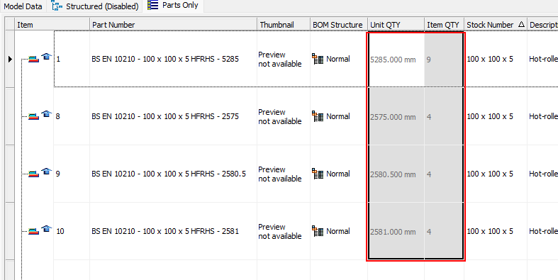 Solved: Frame generator parts Lengths (G_L) without units - Autodesk Community