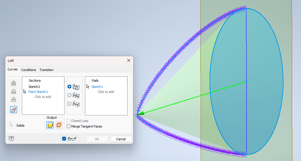 Aid with simple spline loft - Autodesk Community