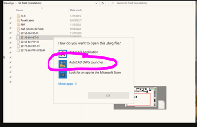 I removed Autocad LT and installed Autocad Electrical - Then got this ...