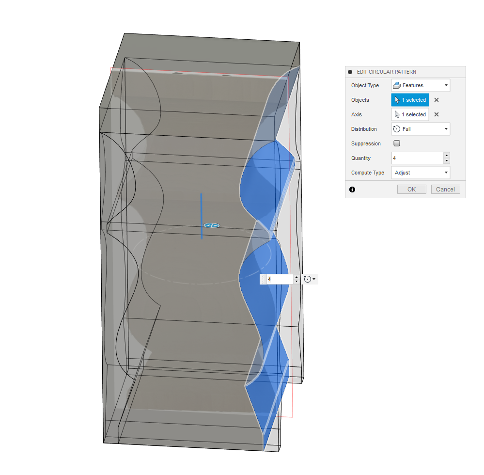 Solved: Create 4 sided profile for table pedestal - Autodesk Community