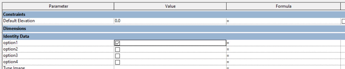 choosing 1 of the 4 checkboxes - Autodesk Community